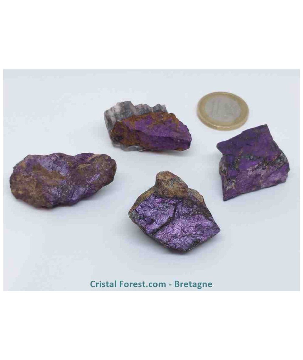 Purpurite - pierre brute - Leader Français de la Lithothérapie ...