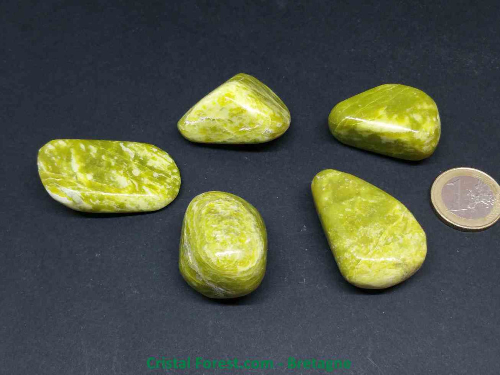 Serpentine - Pierre Roulée Autres modèles Extra - 3 à 5.5cm / 20 à 40 gr