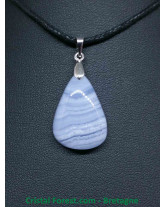 Calcédoine Bleue | Cristal Forest - Lithothérapie - Pierres & minéraux