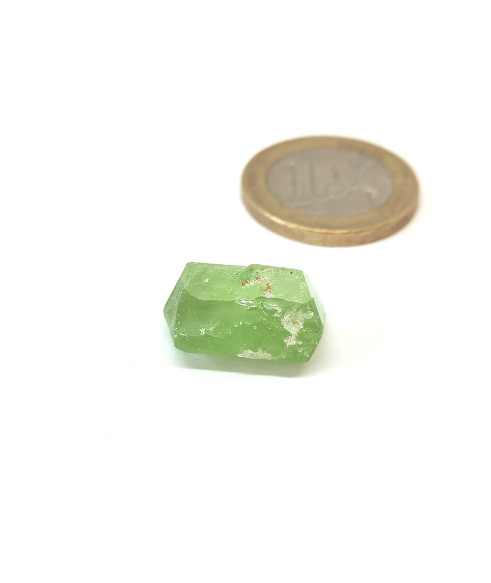 Péridot (Chrysolite) - Cristaux Bruts Autres modèles 1,5 à 2 cm / 6,30 gr