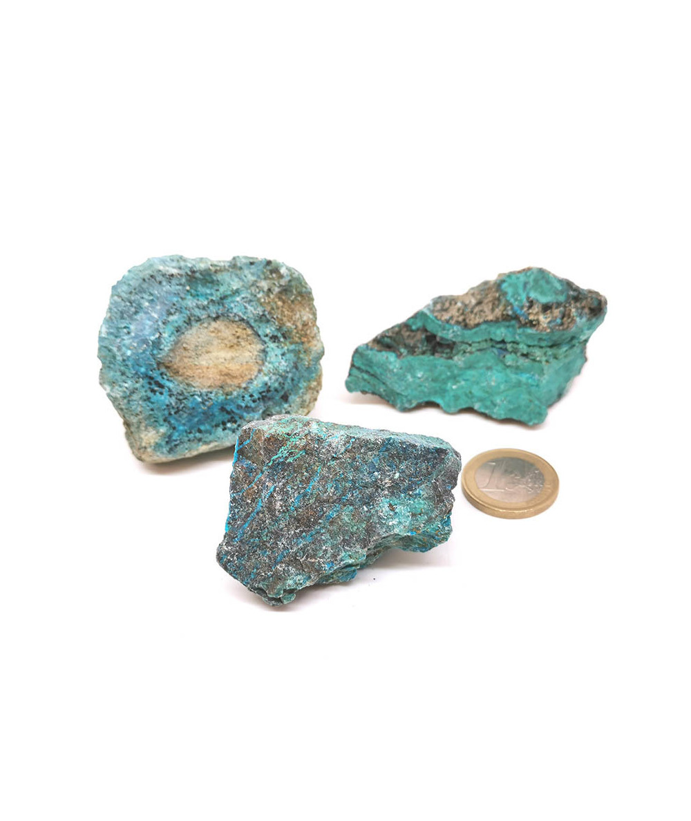 Achat et Commande Chrysocolle Lithothérapie | Cristal Forest